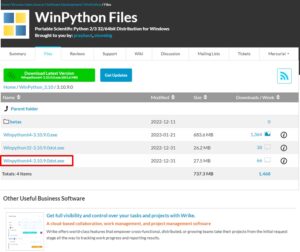 【お手軽】WinPython＋Portable Gitでお手軽Python環境を構築しようよ | 初学者DIYプログラミング入門