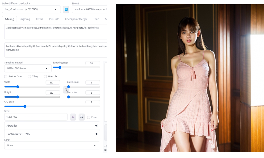 【必見】stable diffusion で顔が崩れる、手が変になる問題を解決！ADetailerの使い方 | 初学者DIYプログラミング入門