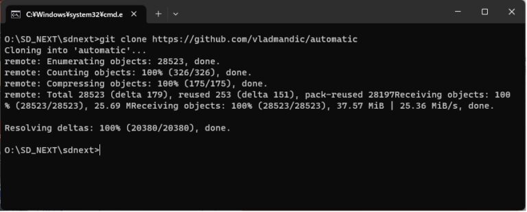 【超簡単】もう1つのstable diffusion SD.NEXTでSDXL1.0を試す | 初学者DIYプログラミング入門