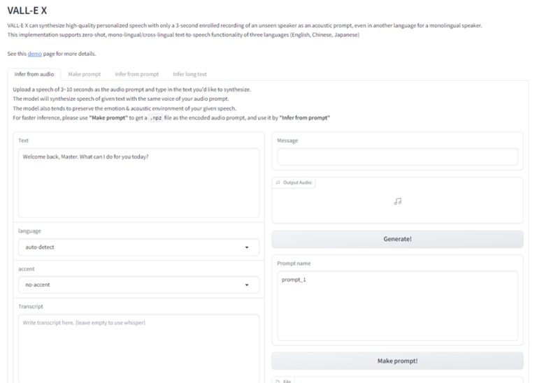 【簡単】たった3秒で声真似音声合成！VALL-E X のインストールと使い方 | 初学者DIYプログラミング入門